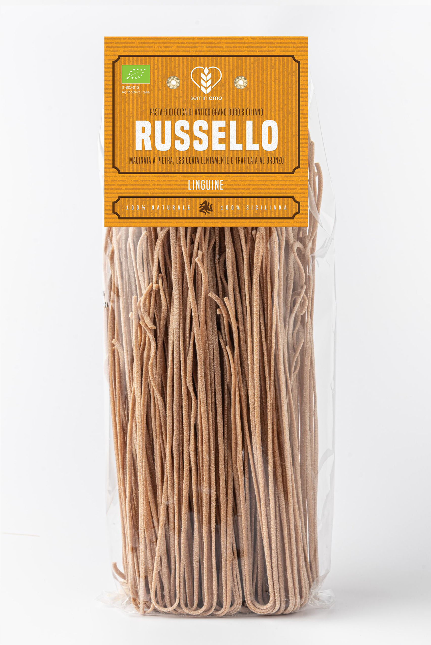 LINGUINE DI RUSSELLO BIOLOGICO - Seminiamo farina e pasta integrale di ...
