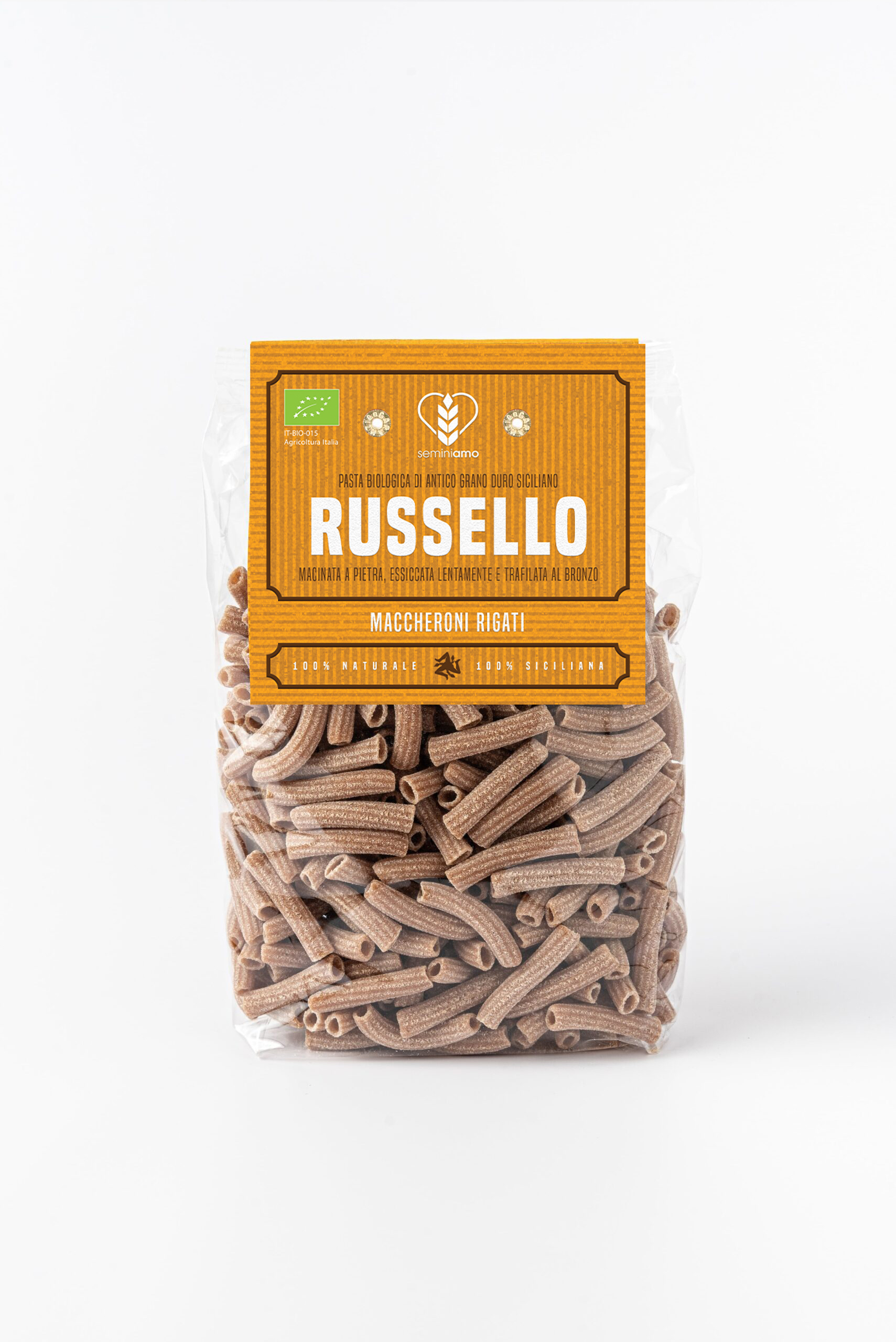 MACCHERONI DI RUSSELLO BIOLOGICO - Seminiamo farina e pasta integrale ...